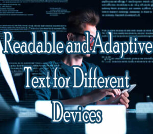 Responsive Typography: Designing Readable and Adaptive Text for ...
